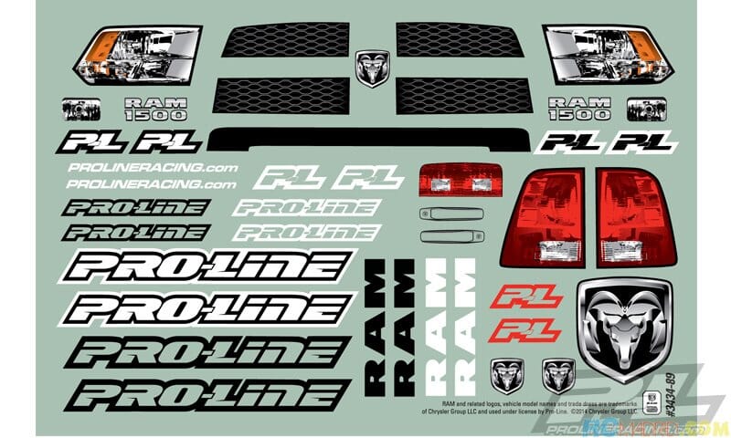 Carroceria Proline Dodge Ram 1500 sin pintar
