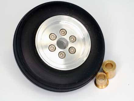 Rueda con llanta aleacion 63 mm