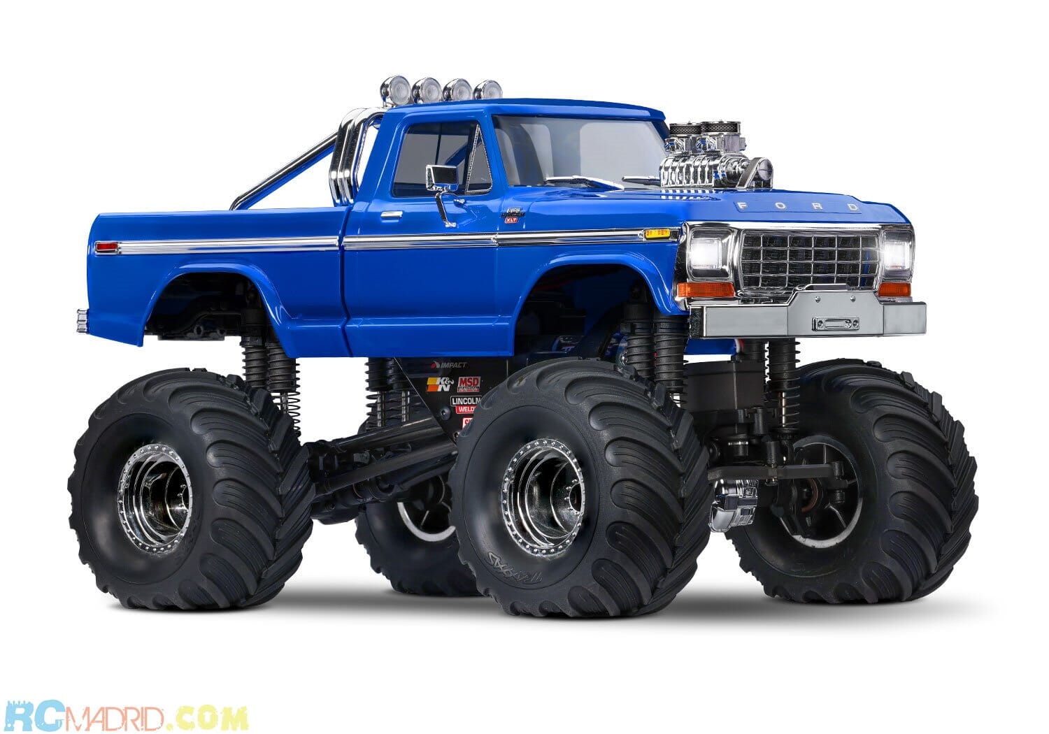 Monster Truck TRX-4MT Ford F-150 azúl