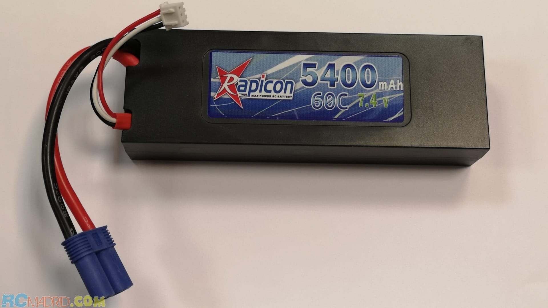 Batería Lipo 7.4V 5400mAh 2S 60C Caja dura Promoto