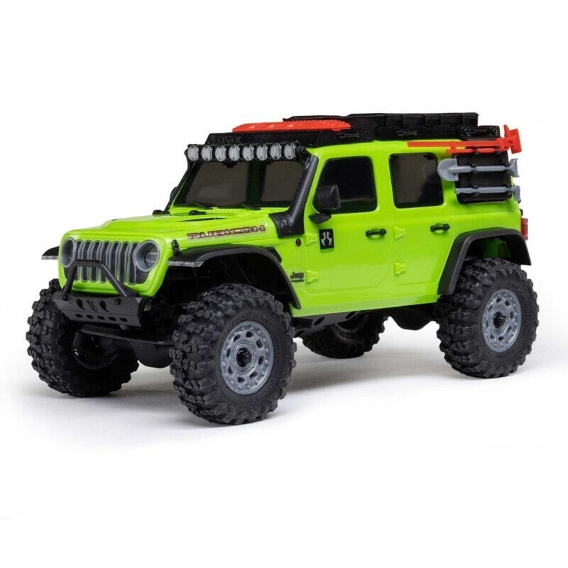 1/30 SCX30 Jeep Wrangler JLU 4X4 RTR Brushed Rock Crawler (Battery ...