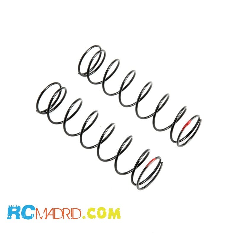 Rear Shock Spring 6.1 lb Rate Red: 5IVE B