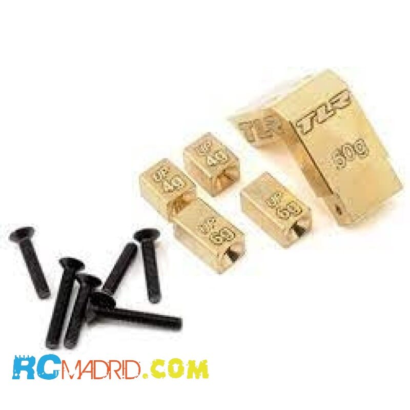 Mid engine brass weight system